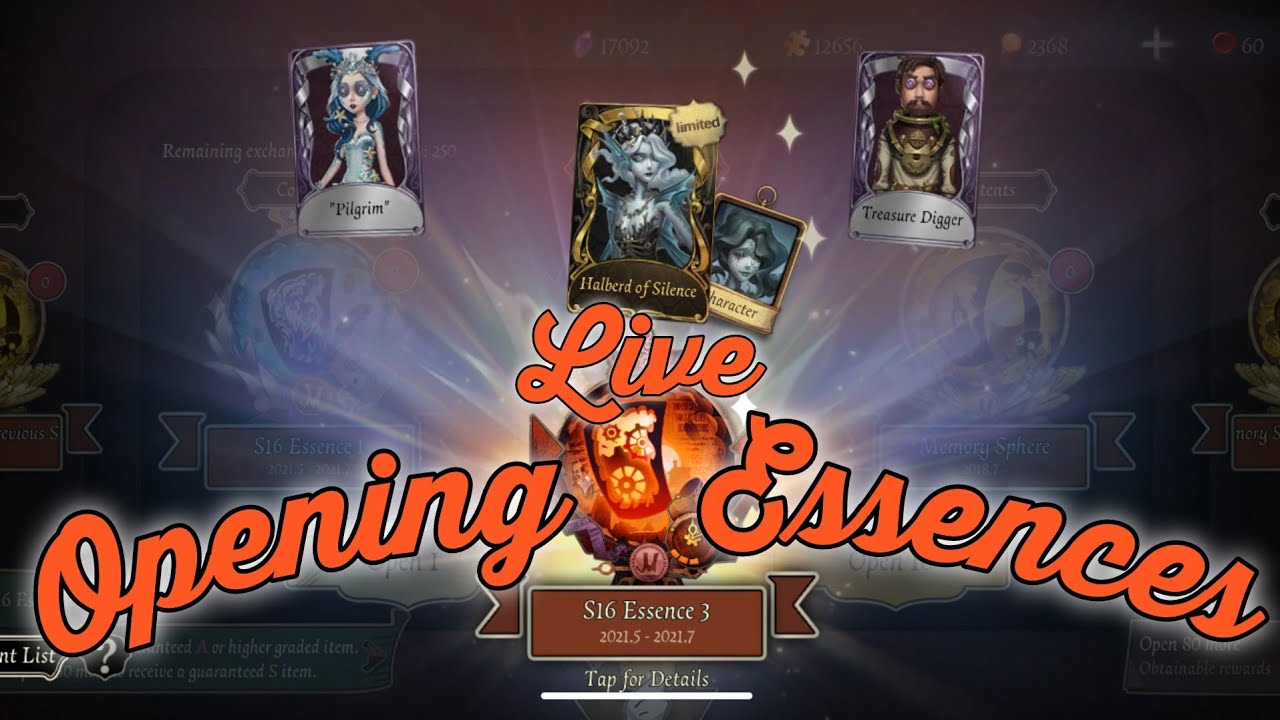 Live Opening Essences Season 16 Essence 3 - YouTube