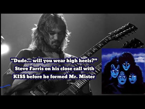 Dude… will you wear high heels? Steve Farris on his close call with ...