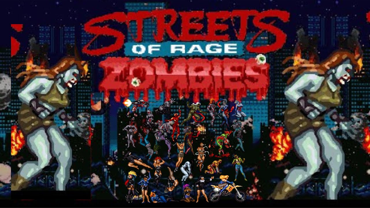 STREETS OF RAGE ZOMBIES - Fangame Zombie Blaze - YouTube