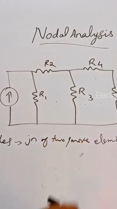 Difference between Mesh Analysis and Nodal Analysis - YouTube