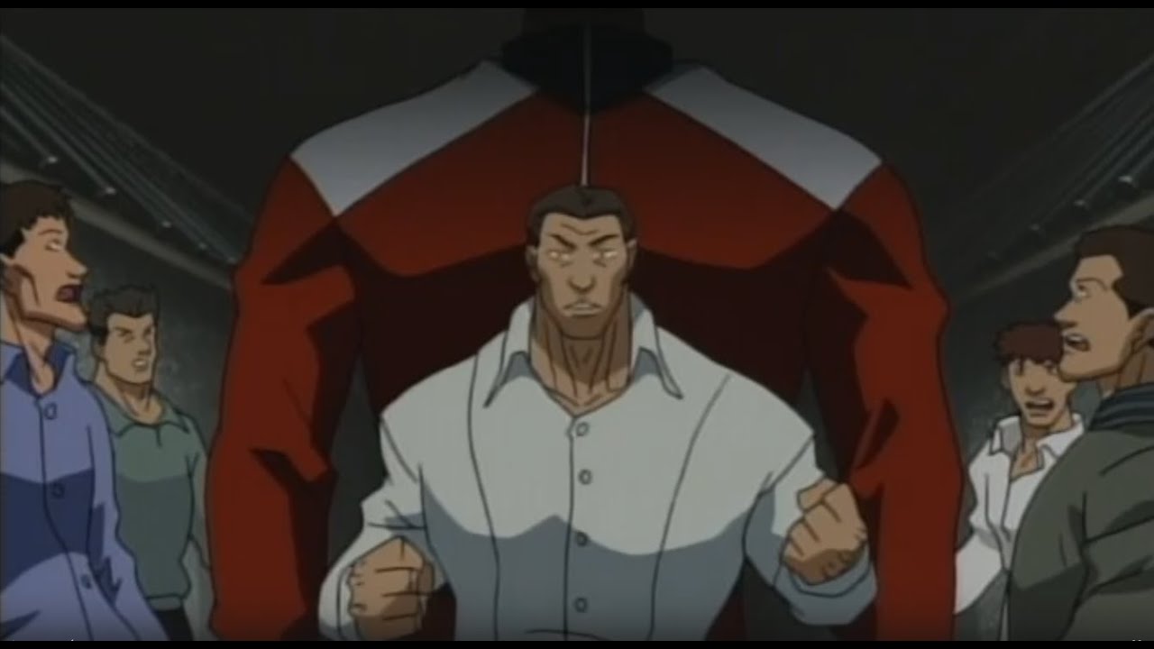 Mount Toba Beats Up Bandits Fight Scene | Baki The Grappler 2001 - YouTube