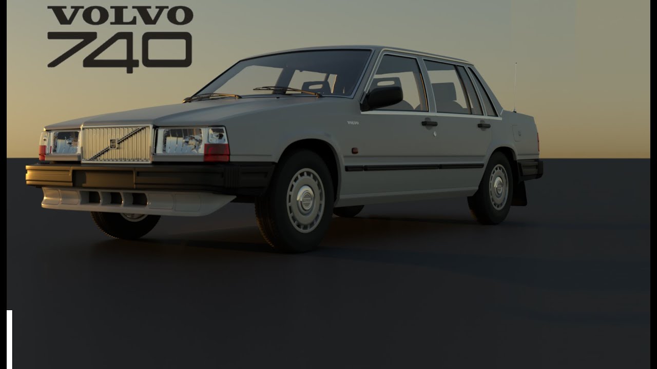 Crazy crash test - Volvo 740 Beamngdrive - YouTube