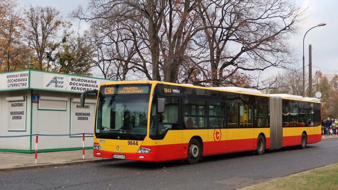 Linia C90 - Mercedes-Benz Conecto G #9844 (Mobilis) - YouTube