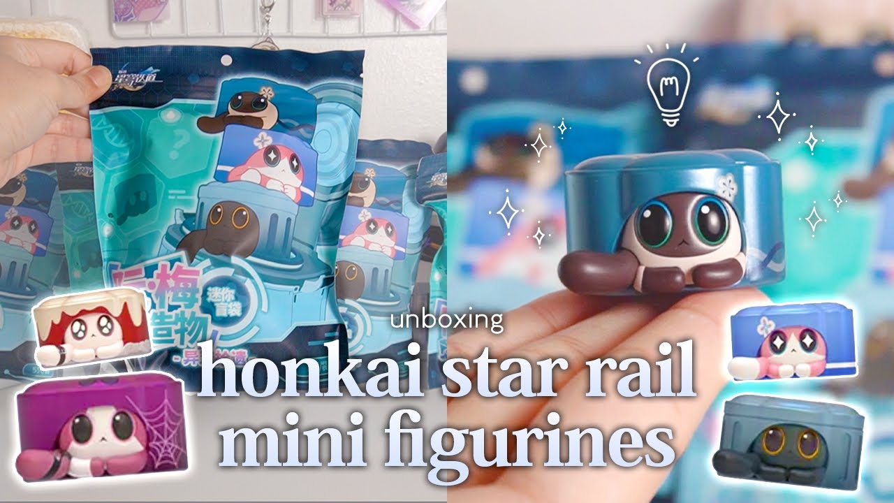 Opening 25 Honkai Star Rail Blind Bags || Ruan Mei's Cat Cake Creatures ...
