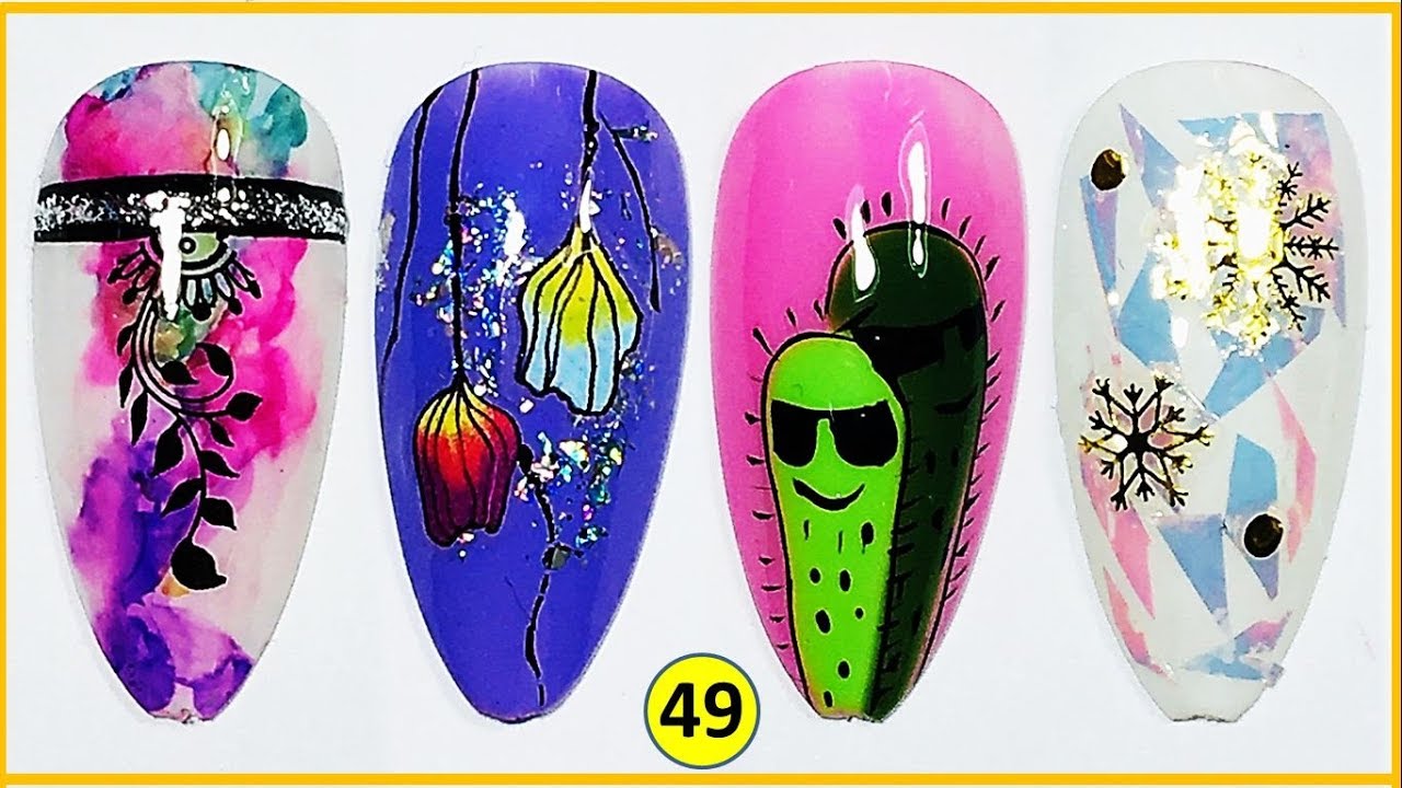 ABC Nails - Top 20 Nail Art Design Ideas | New Nail Art #49 - YouTube