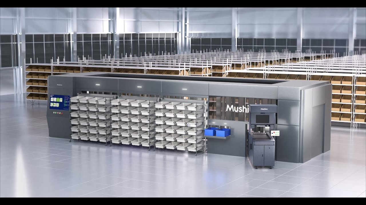 3D vertical & horizontal high throughput put Sorter - YouTube
