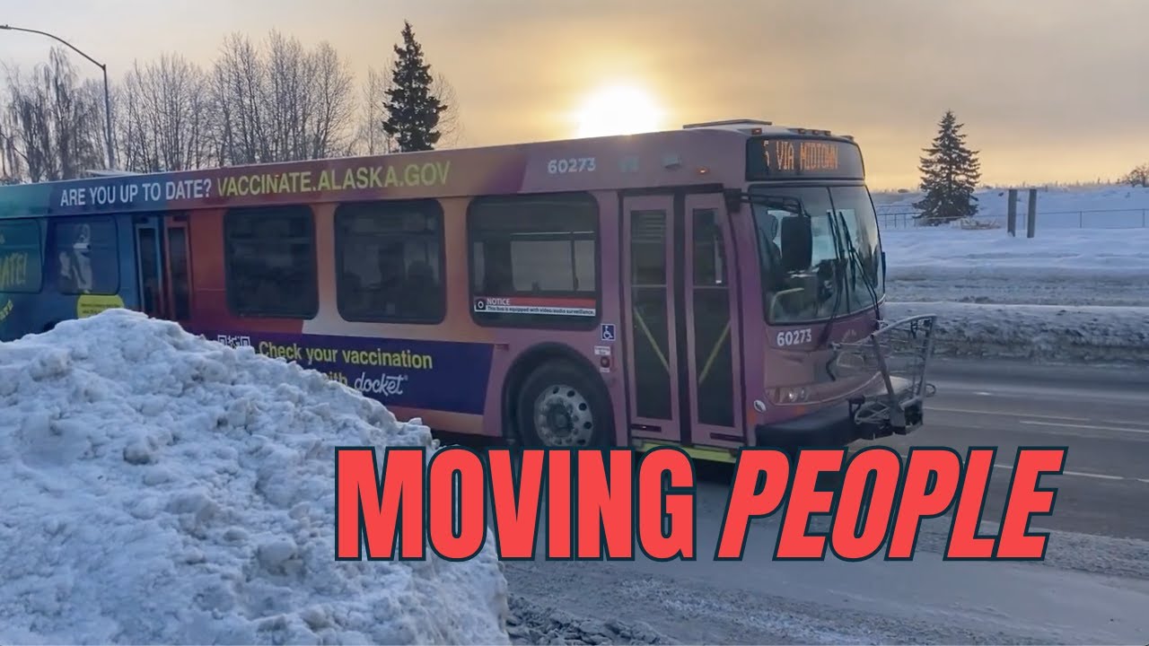 Anchorage People Mover Launches New Winter Bus Schedule - YouTube