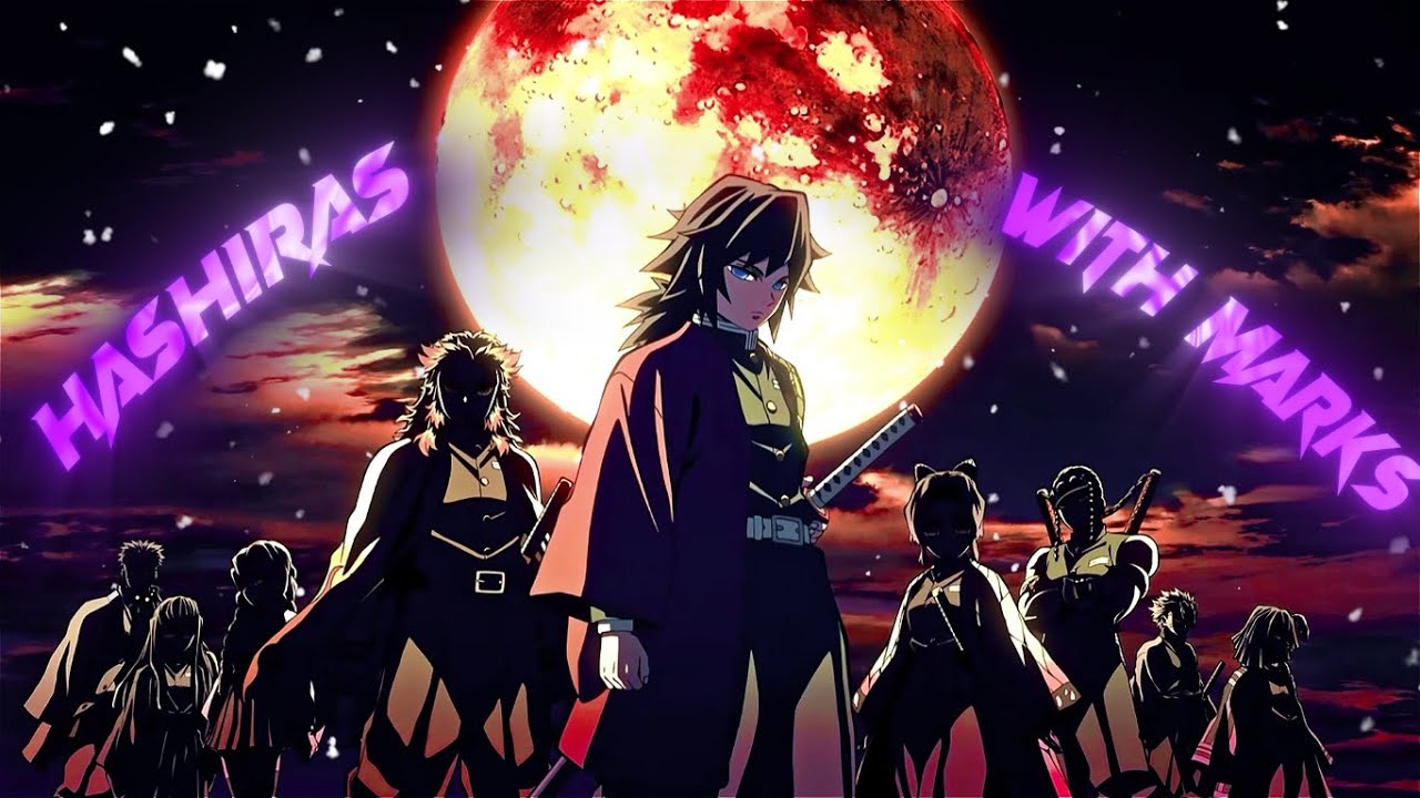 Hashiras With Marks Edit | AMV Free Project File - YouTube