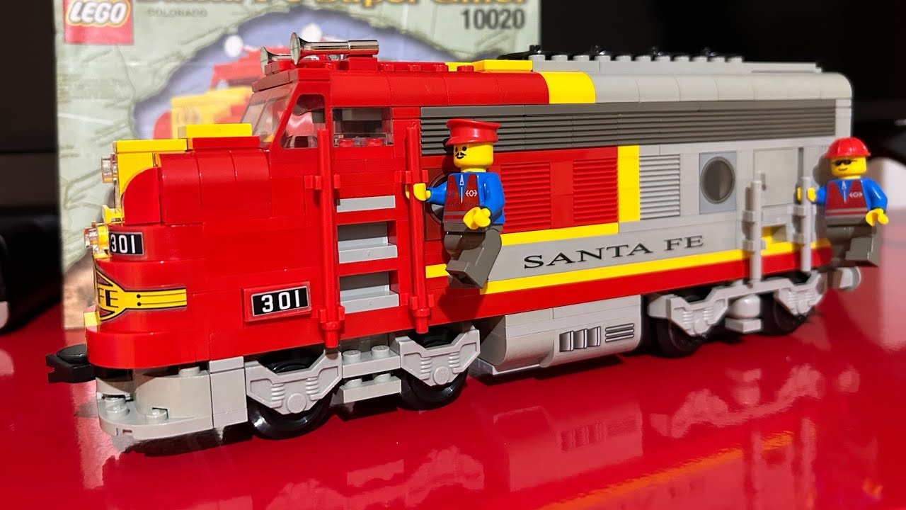 LEGO 10020 Santa Fe Super Chief - probably the best Lego train so far ...