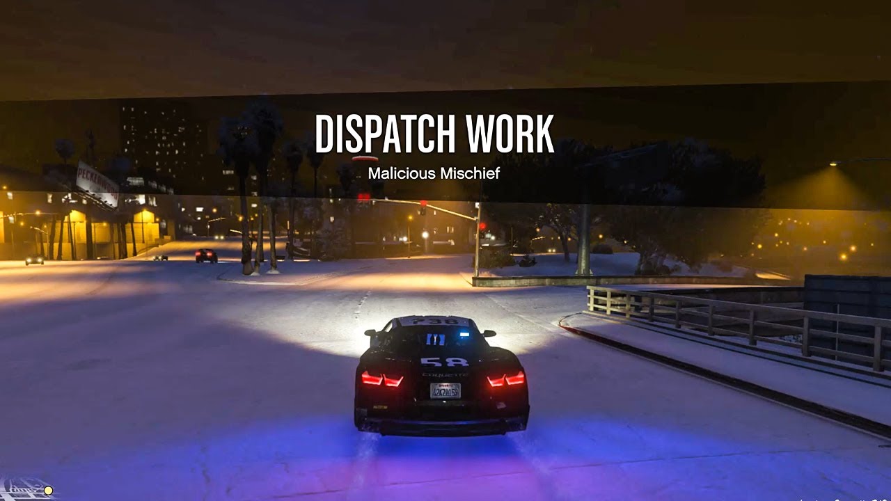 GTA Online - Dispatch Work - Malicious Mischief POLICE - YouTube