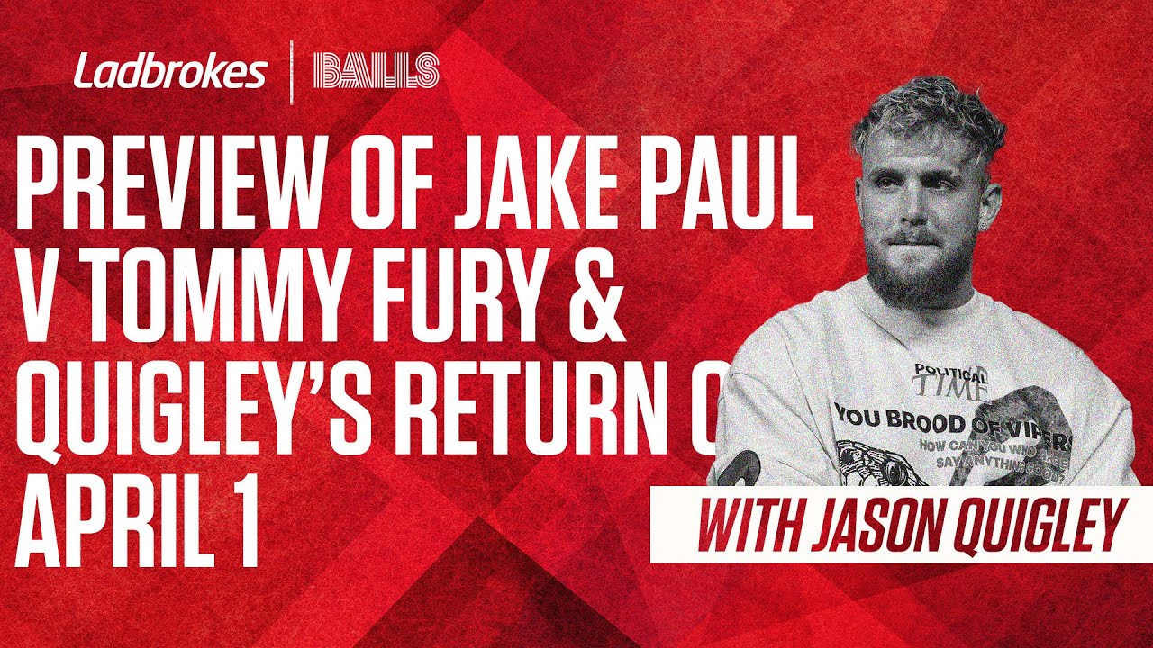 Jason Quigley Previews Tommy Fury v Jake Paul & Looks Forward To His ...