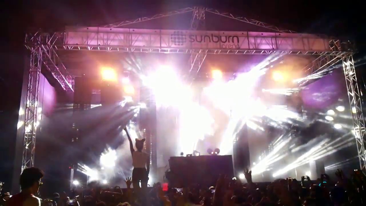 Deadmau5 with Sunburn Arena | Live Concert | Harshad's Travel Vlogs ...