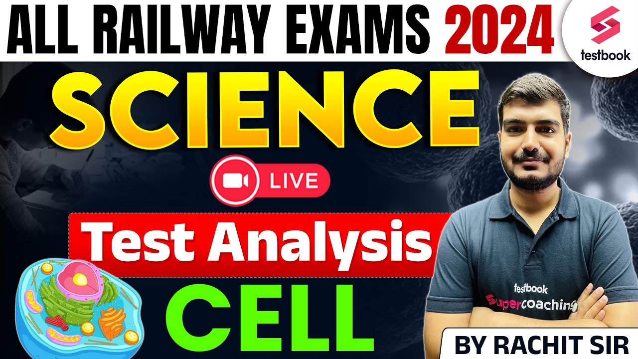 All Railway Exams 2024 | Science Live Test Analysis of Cell ( Biology ...