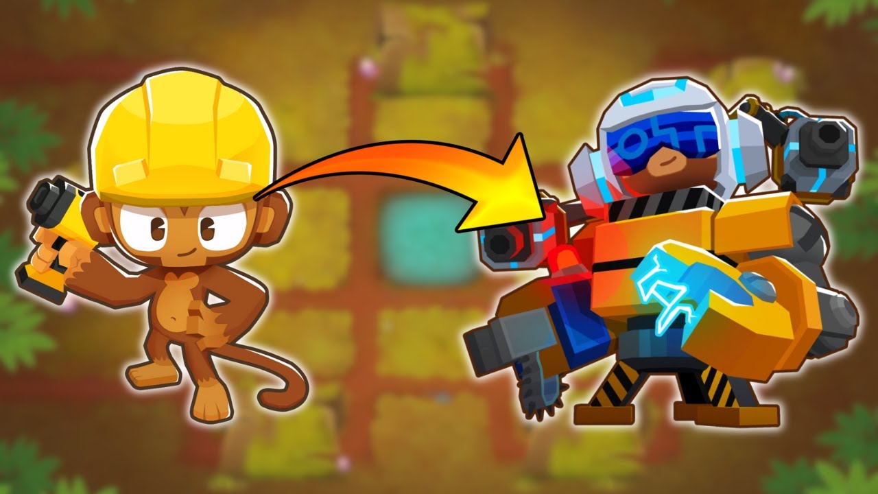 The 5-5-5-5 Engineer Monkey Is CRAZY! l Bloons TD 6 Mods - YouTube