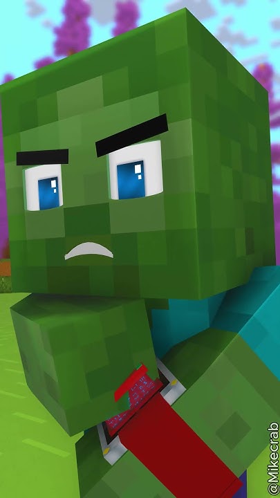 Zombie Becomes Herobrine In Who Is The Biggest Challenge ⚡⌚ Transform