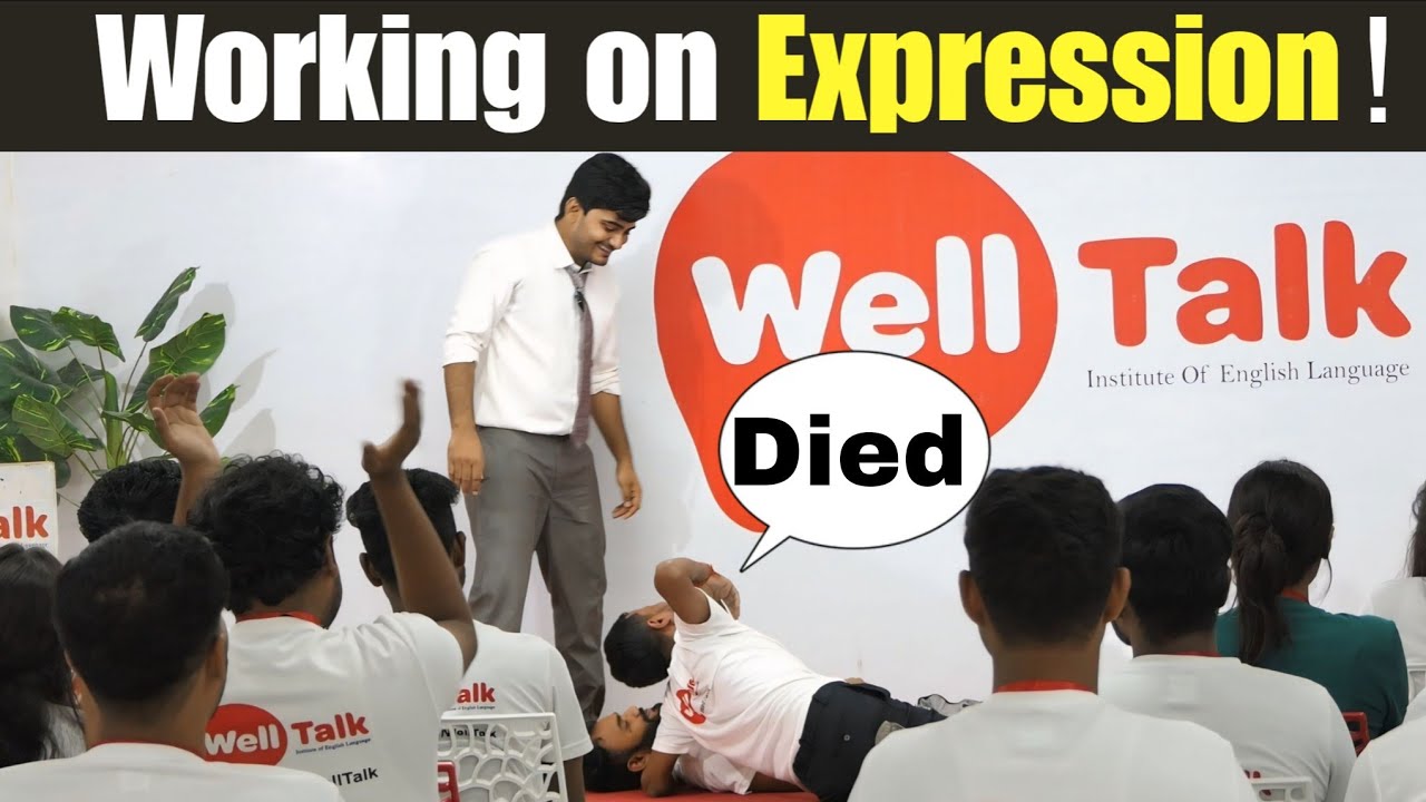 Working on English Expression and confidence | Prime Batch | English speaking activity ...