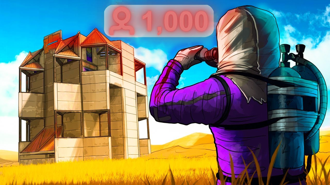 RUST / We got ONLINED by a MASSIVE STREAMER ZERG - YouTube