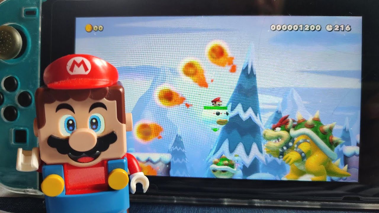 LEGO Super Mario how to make LEGO Mario Level with Nintendo switch ...