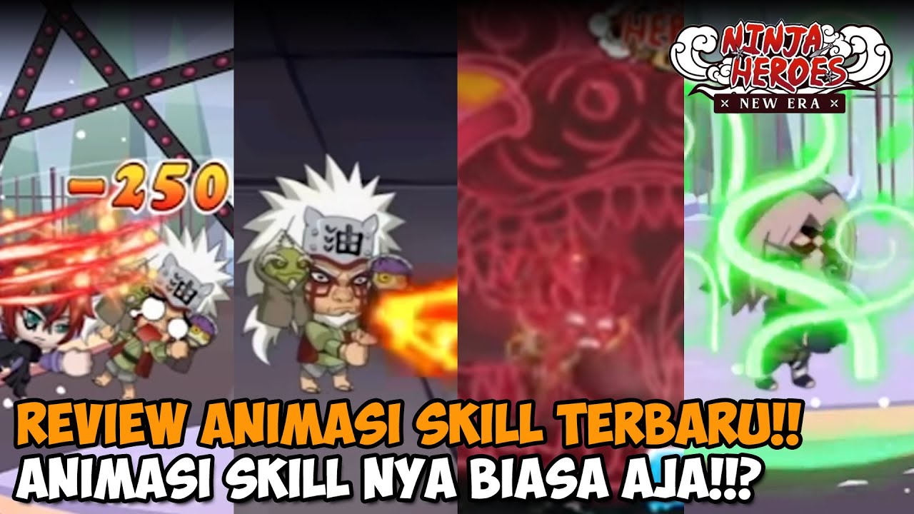 Review Animasi Skill Code, Sage Sakura, Sage Jiraya Dan Guy Gate 8 ...