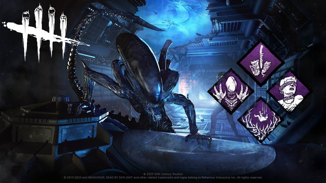My Current Favorite Build on The Xenomorph - Dead By Daylight match #15 ...