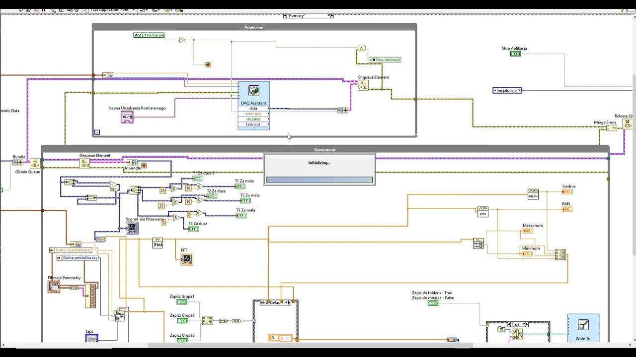 LabView Basic 1: LabView Daq Simulate example - YouTube