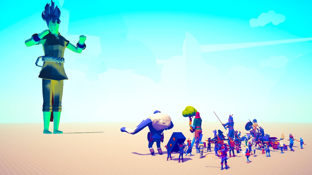 SUPER PEASANT vs SECRET Team - Totally Accurate Battle Simulator TABS ...