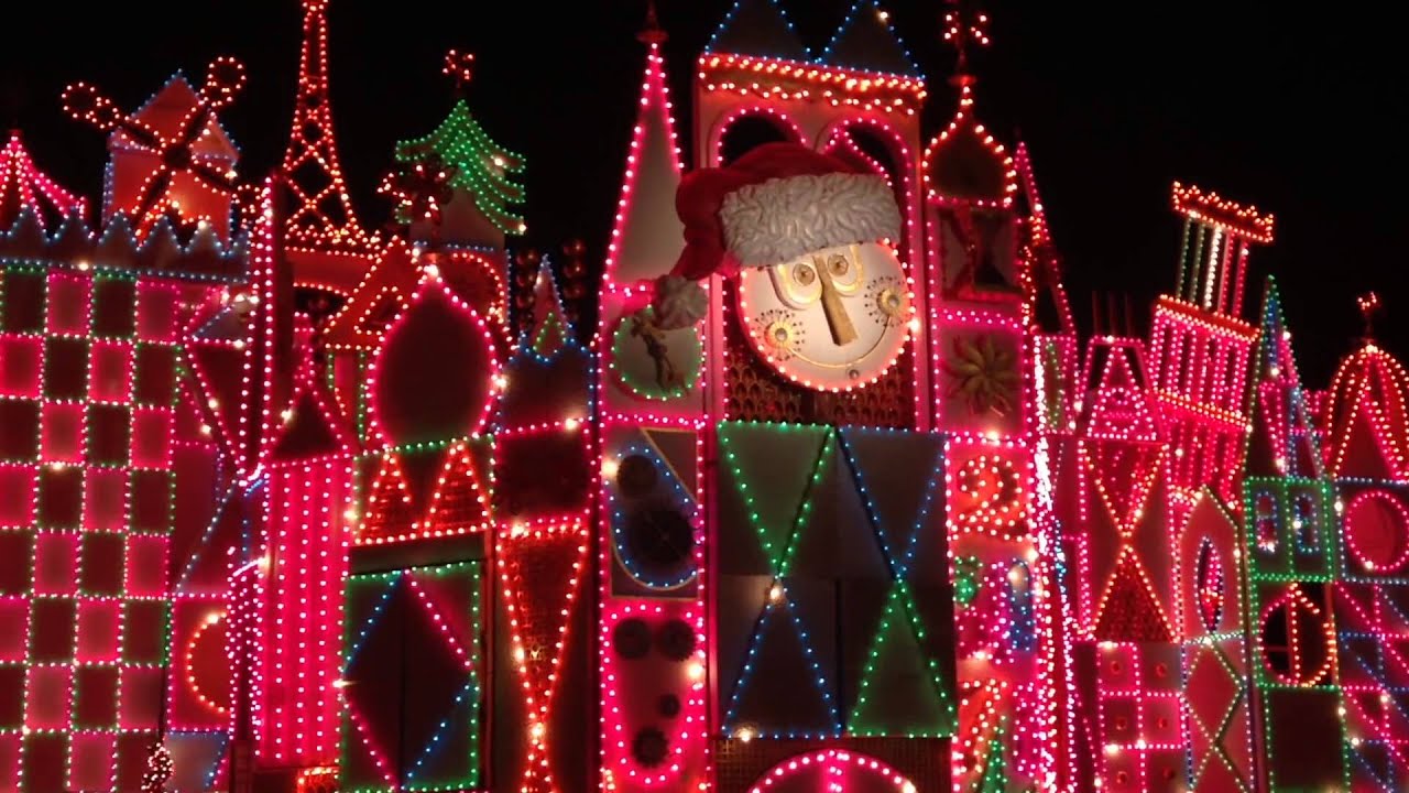 It's A Small World Holiday "All Lite Up For Christmas" - YouTube