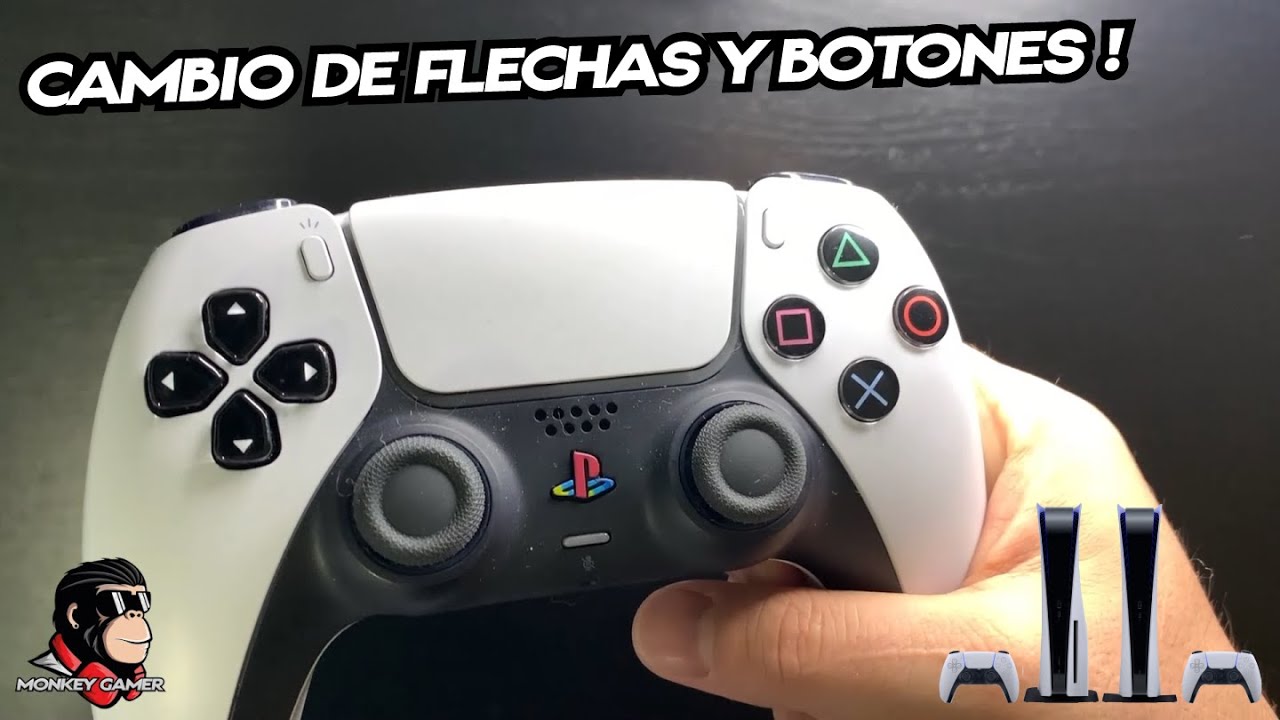 Cambio de botones en mando de PlayStation 5 - YouTube