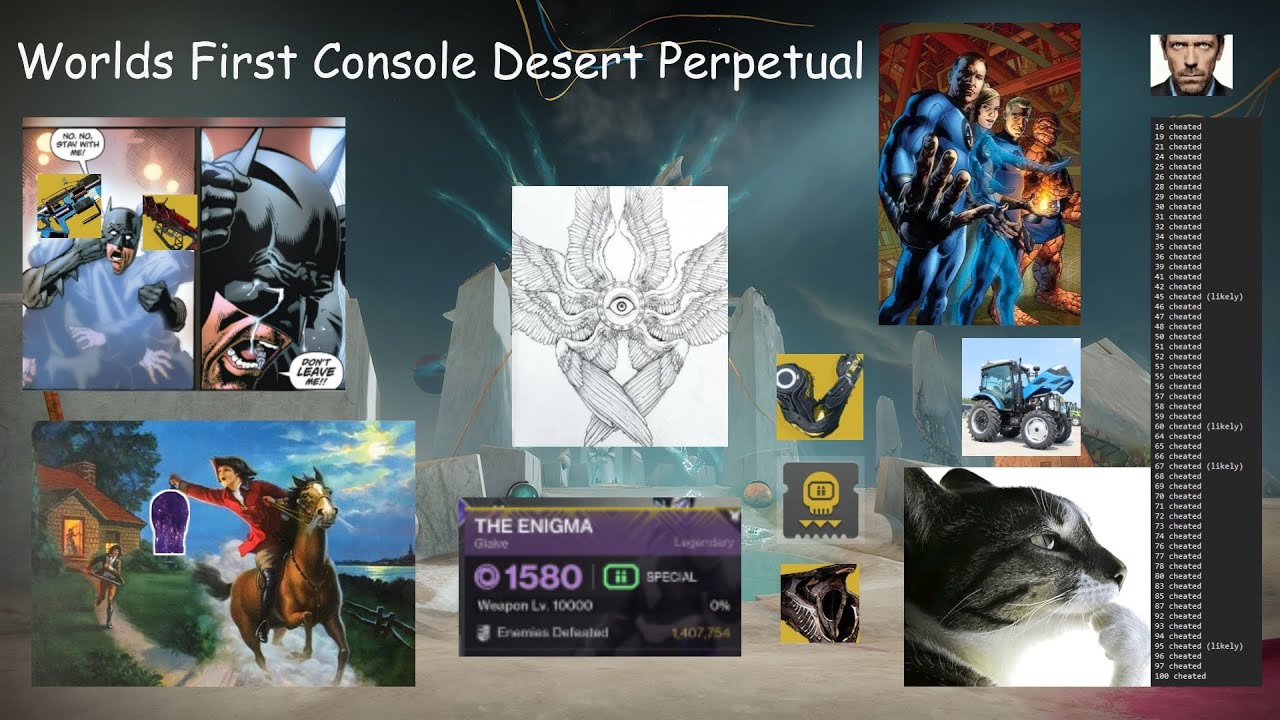 Team IDM Worlds First Full Console Contest Desert Perpetual Harpy Clear ...
