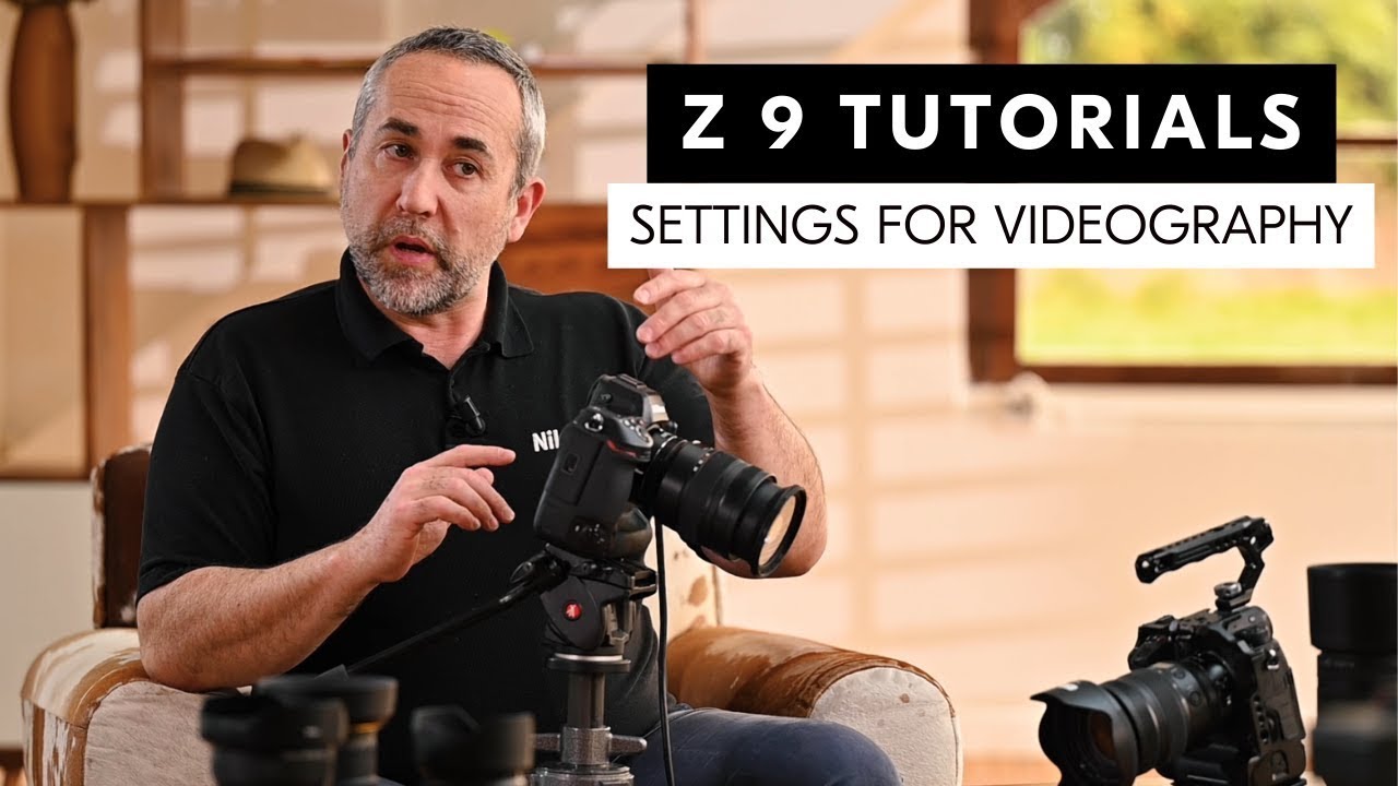 Tutorial Nikon Z 9 | Configuración de tu cámara para videografía - YouTube
