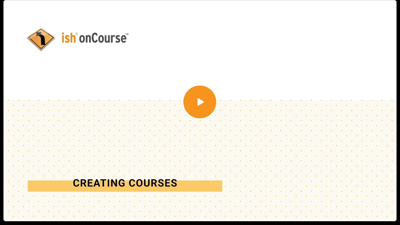 Creating courses | onCourse Tutorial - YouTube