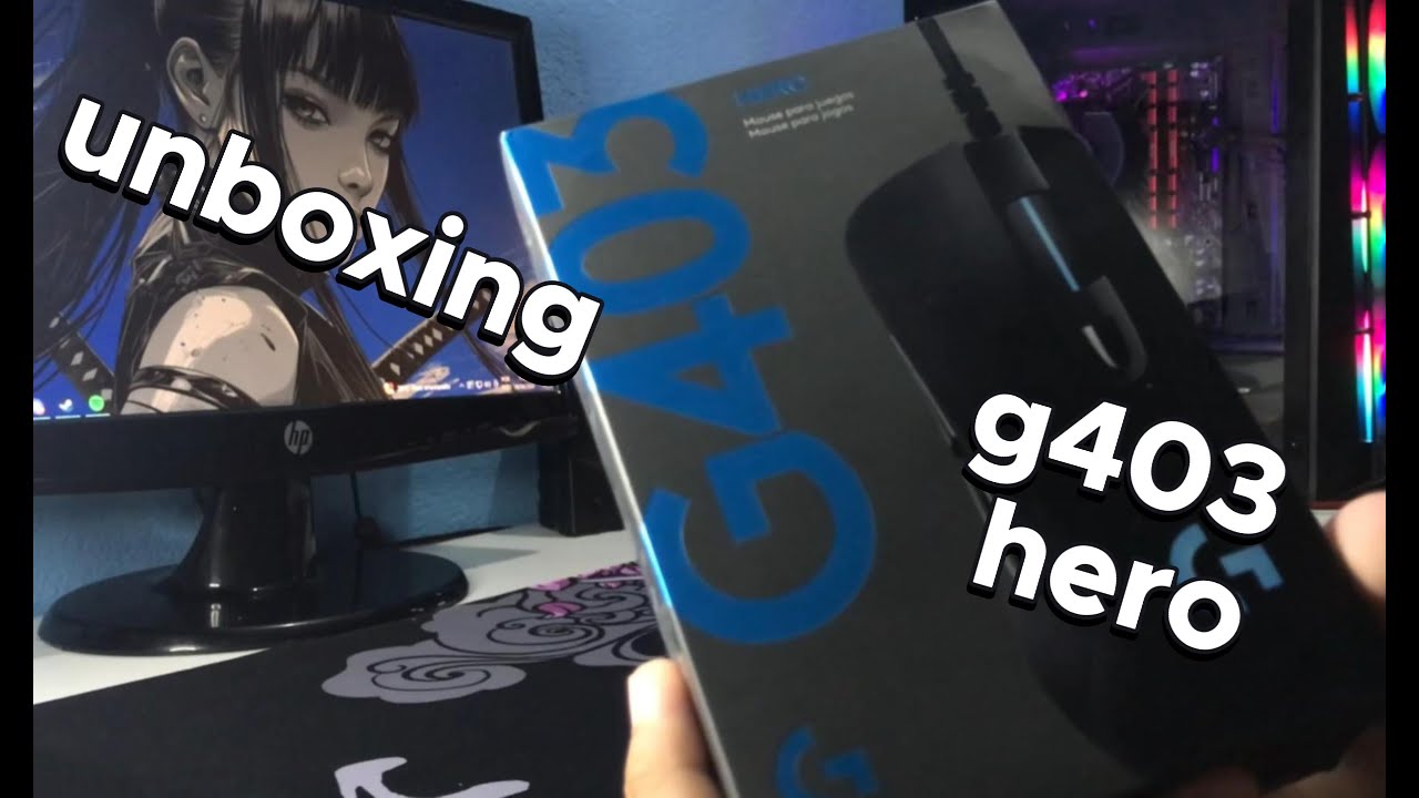 MOUSE LOGITECH G403 HERO, BOM OU RUIM? - YouTube