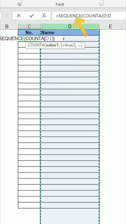 Excel Tricks How To Use Sequence Formula In Excel Excel Exceltricks Exceltips