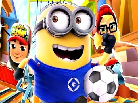 Games for Kids Subway Surfers Vs Minion Rush playthrough #48 Kids Video ...