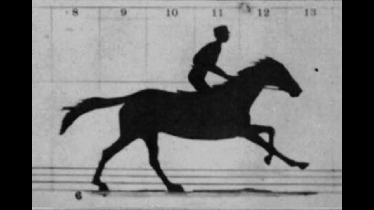 The Horse in Motion (Animated) (1878) [Upscaled to 4K] - YouTube