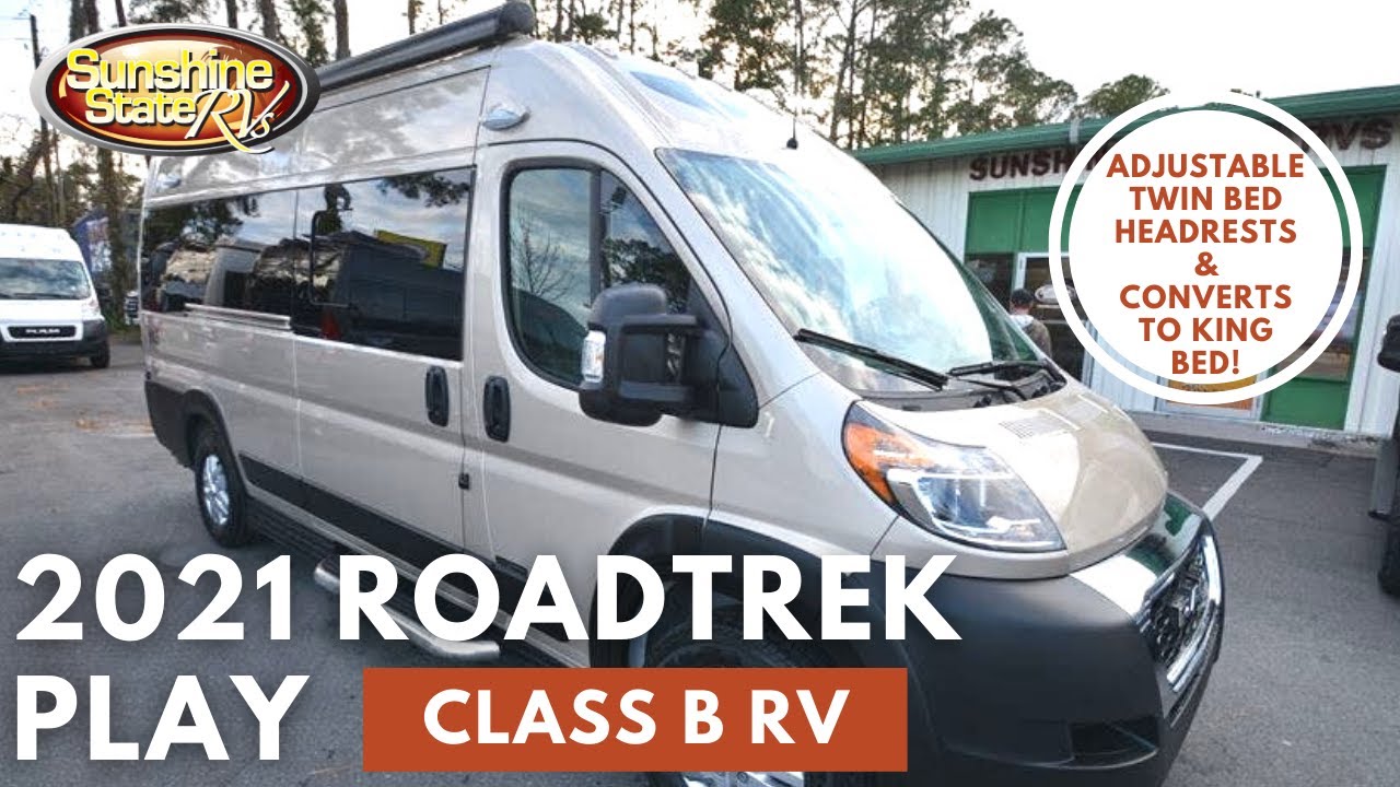 New 2021 Roadtrek Play Class B RV on Dodge ProMaster 3500 Chassis - YouTube