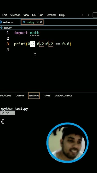 Float Comparision in Python #py #python #pythonprogramming #coding #trending #shorts #chatgpt ...