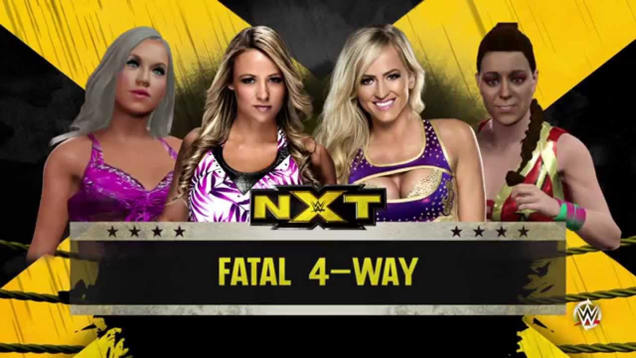 Dana Brooke vs Emma vs Summer Rae vs Bayley (GTR NXT Week 1C) - YouTube