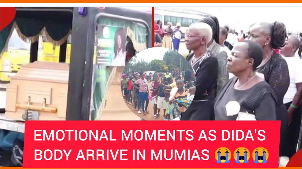 WINNIE BWIRE ALIAS DIDA BODY ARRIVE IN MUMIAS FOR BURIAL || EMOTIONAL ...