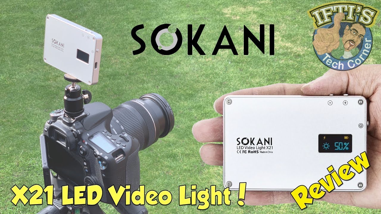 Sokani X21 LED Video Light : REVIEW - YouTube