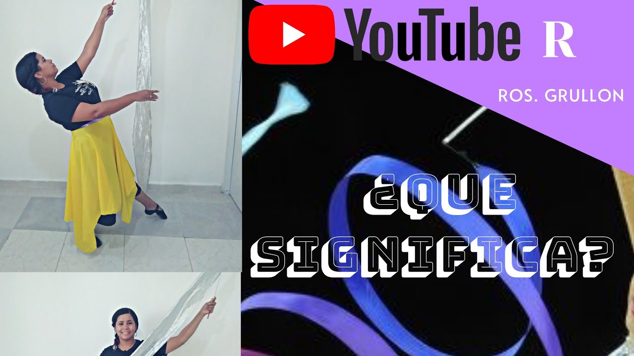 Que significa la Cinta , Streamers, Heraldo - Danza Cristina - YouTube