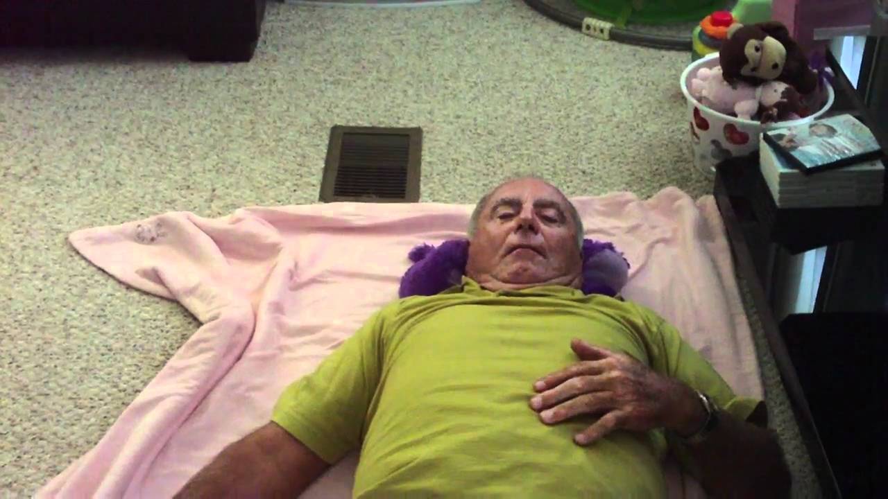 Dad snoring - YouTube