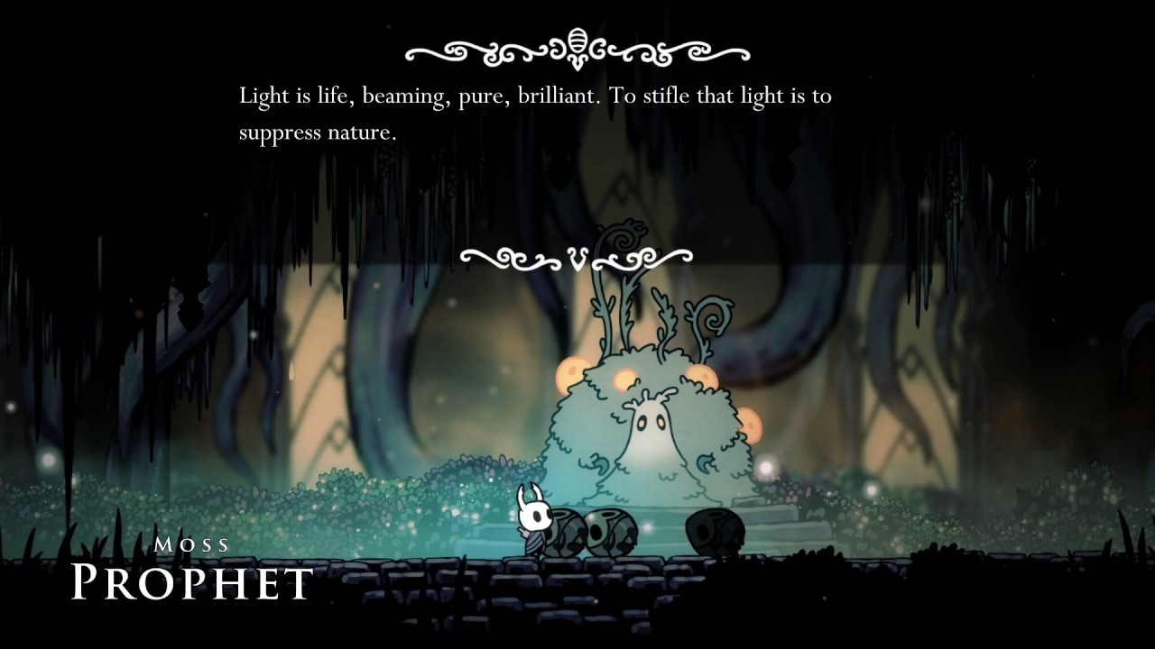 Hollow Knight Moss Prophet. Amazing Singing Voice! - YouTube
