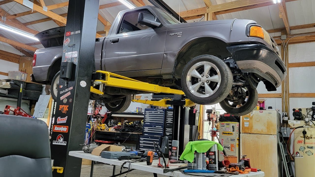 5.0 Ranger swap, removing 3.0 engine - YouTube