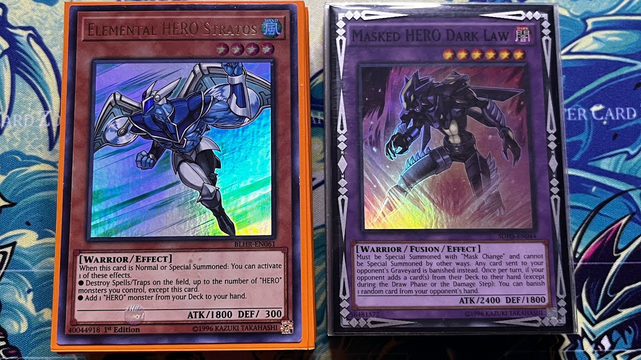 Yu-Gi-Oh! Best!! HERO deck profile!(competitive in depth) October 2022 ...