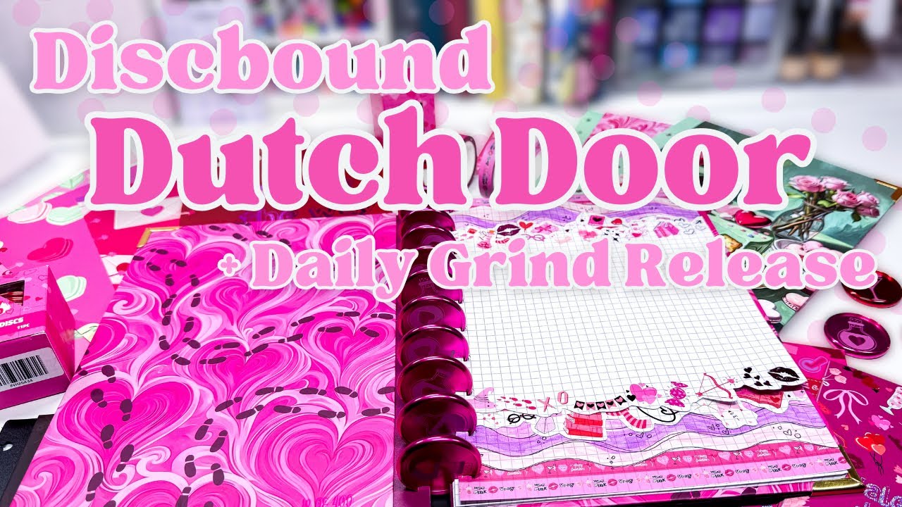 Dutch Door Creative Journal Spread in a DISCBOUND Notebook [Daily Grind ...