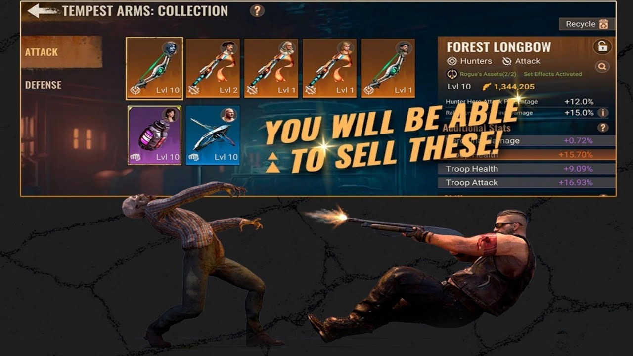 State Of Survival: Tempest Arms Strategy the Hero - YouTube