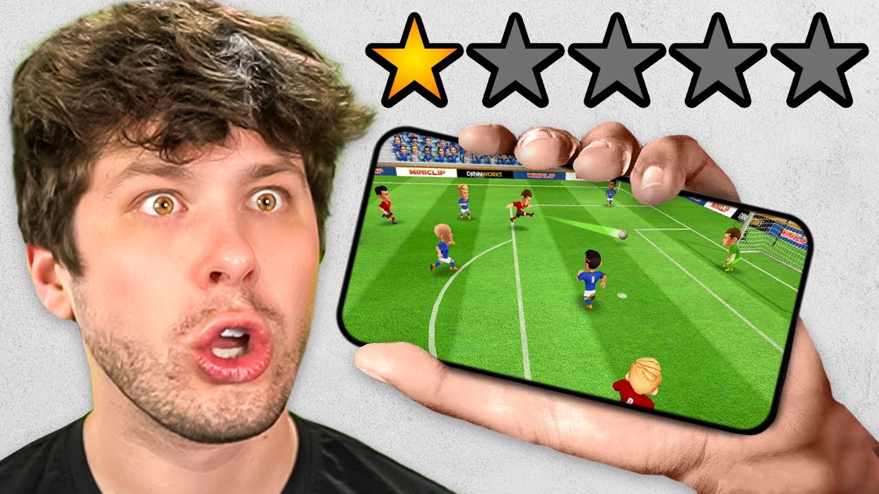 Worst Rated Mobile Football Games... - YouTube