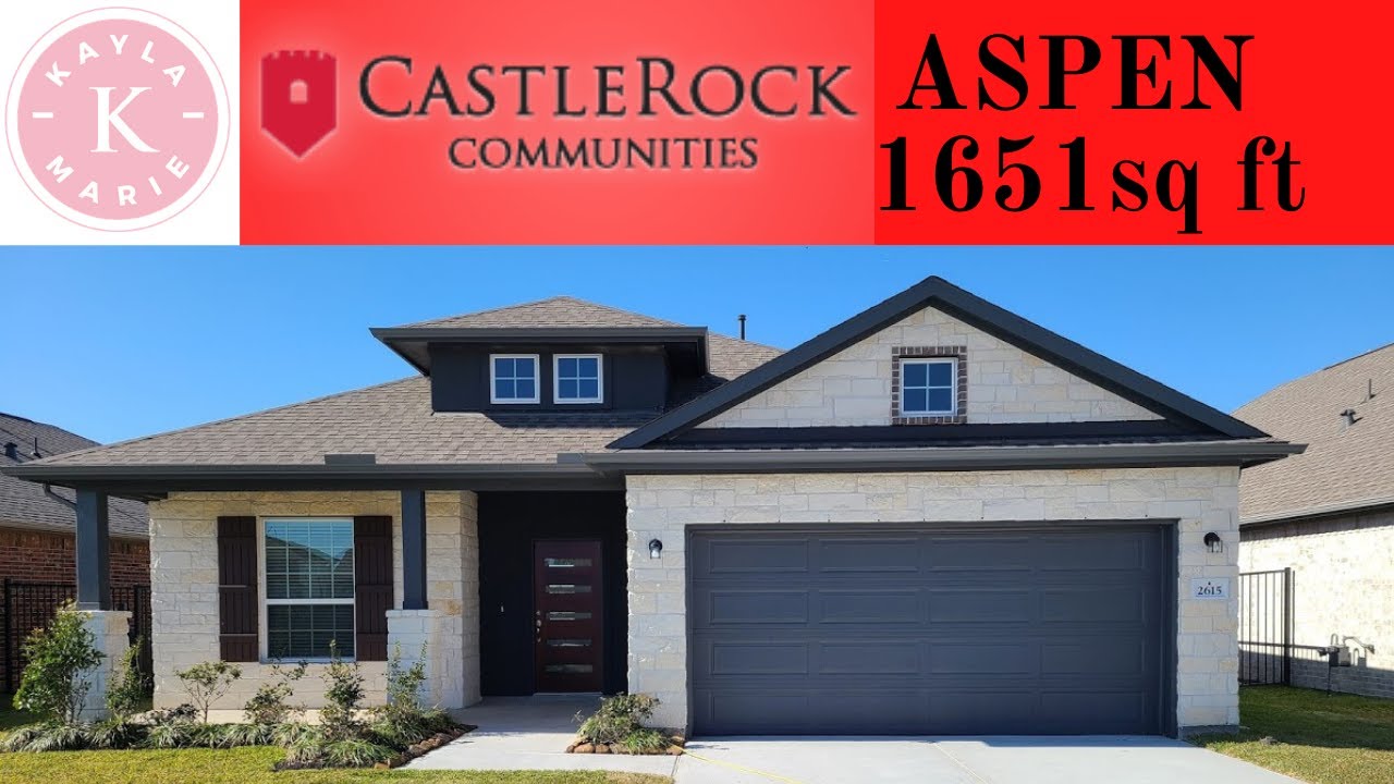 Castle Rock ASPEN | ASPEN FLOOR PLAN - YouTube