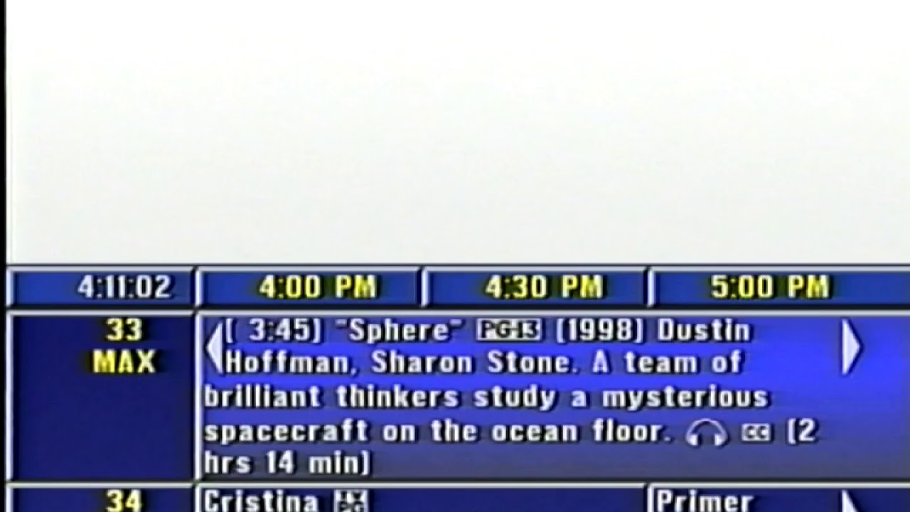 Prevue Guide Emulation - November 27th, 2018 - YouTube